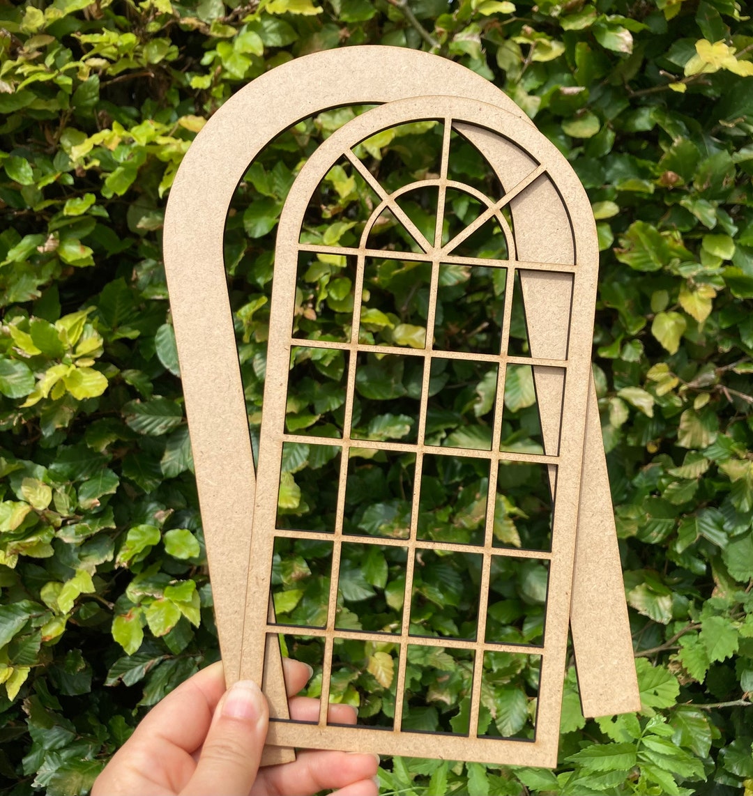 1:12 Scale Dollhouse Miniature Window Diy Kit - Etsy