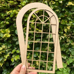 1:12 Scale Dollhouse Miniature Window Diy Kit - Etsy