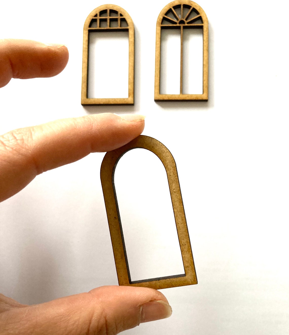 1:24 Scale Miniature Window Frame Diy Kit Dollhouse Window - Etsy