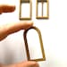 1:24 Scale Miniature Window Frame Diy Kit, Dollhouse Window, Half Inch ...