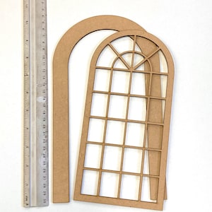 1:12 Scale Dollhouse Miniature Window Diy Kit - Etsy