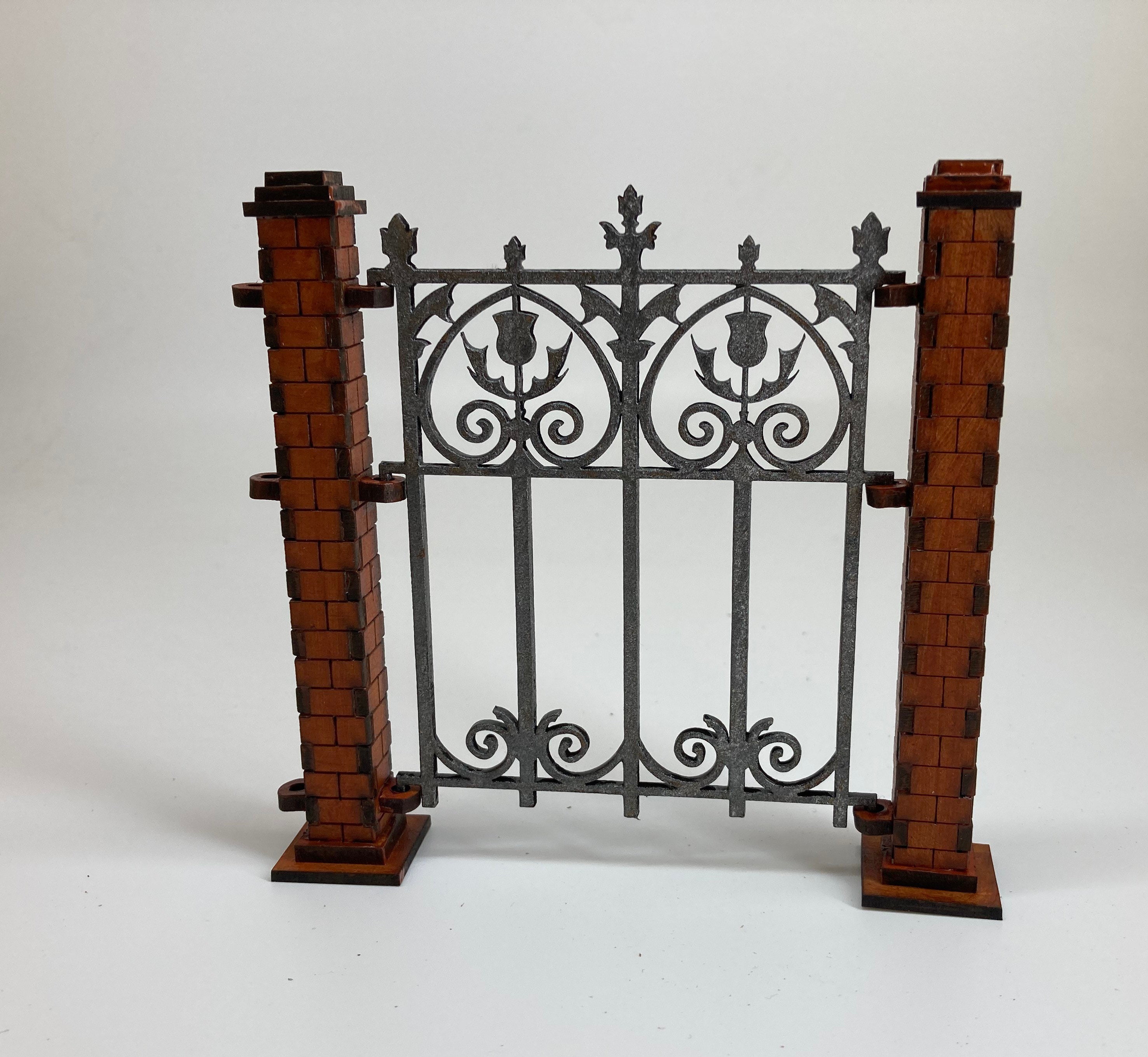 Miniature Fence Kit Game Terrain Building Dolhouse Fence Kit | Etsy