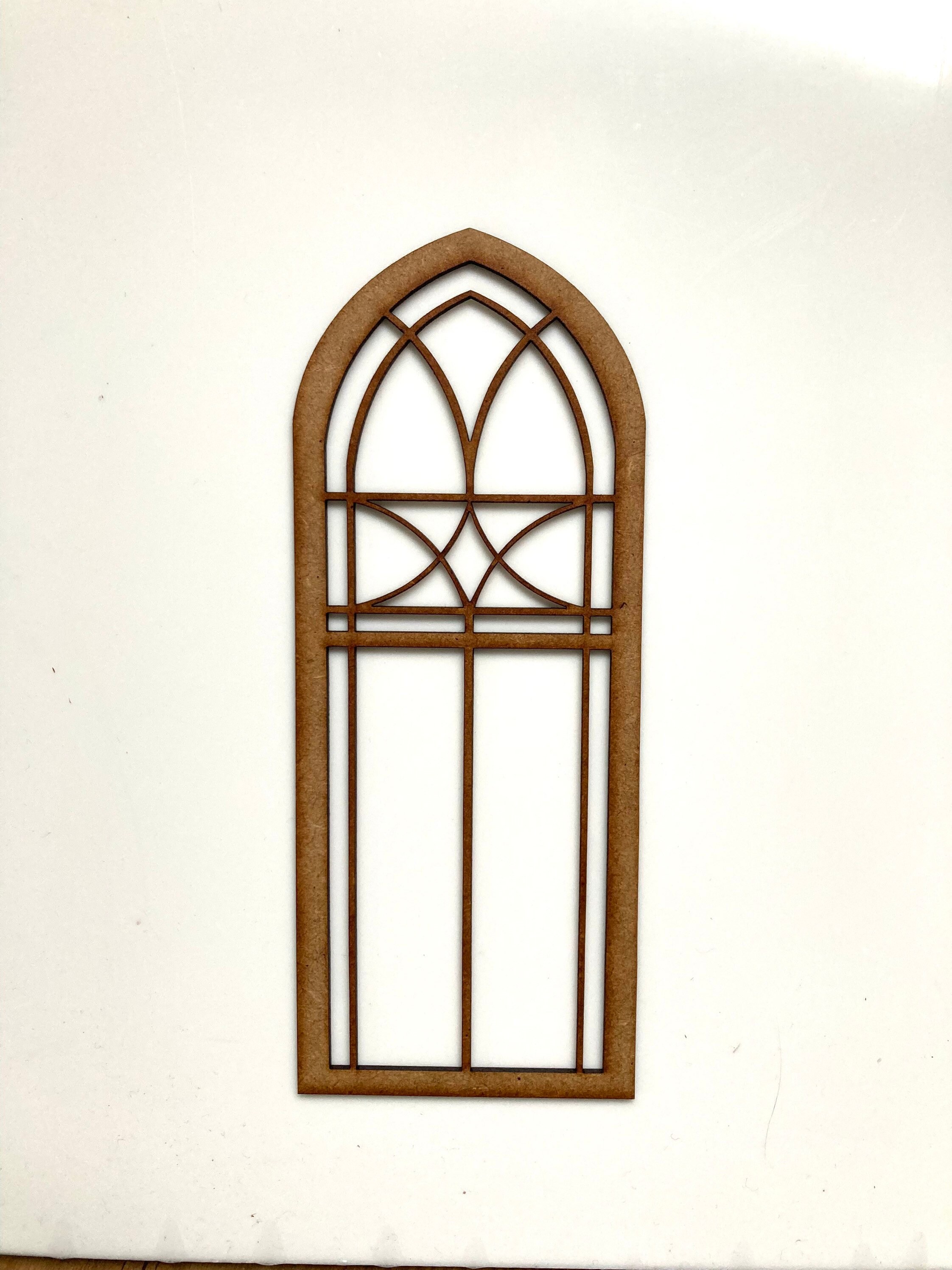 1:12 Scale Miniature Window Frame Diy Kit Dollhouse Window - Etsy UK