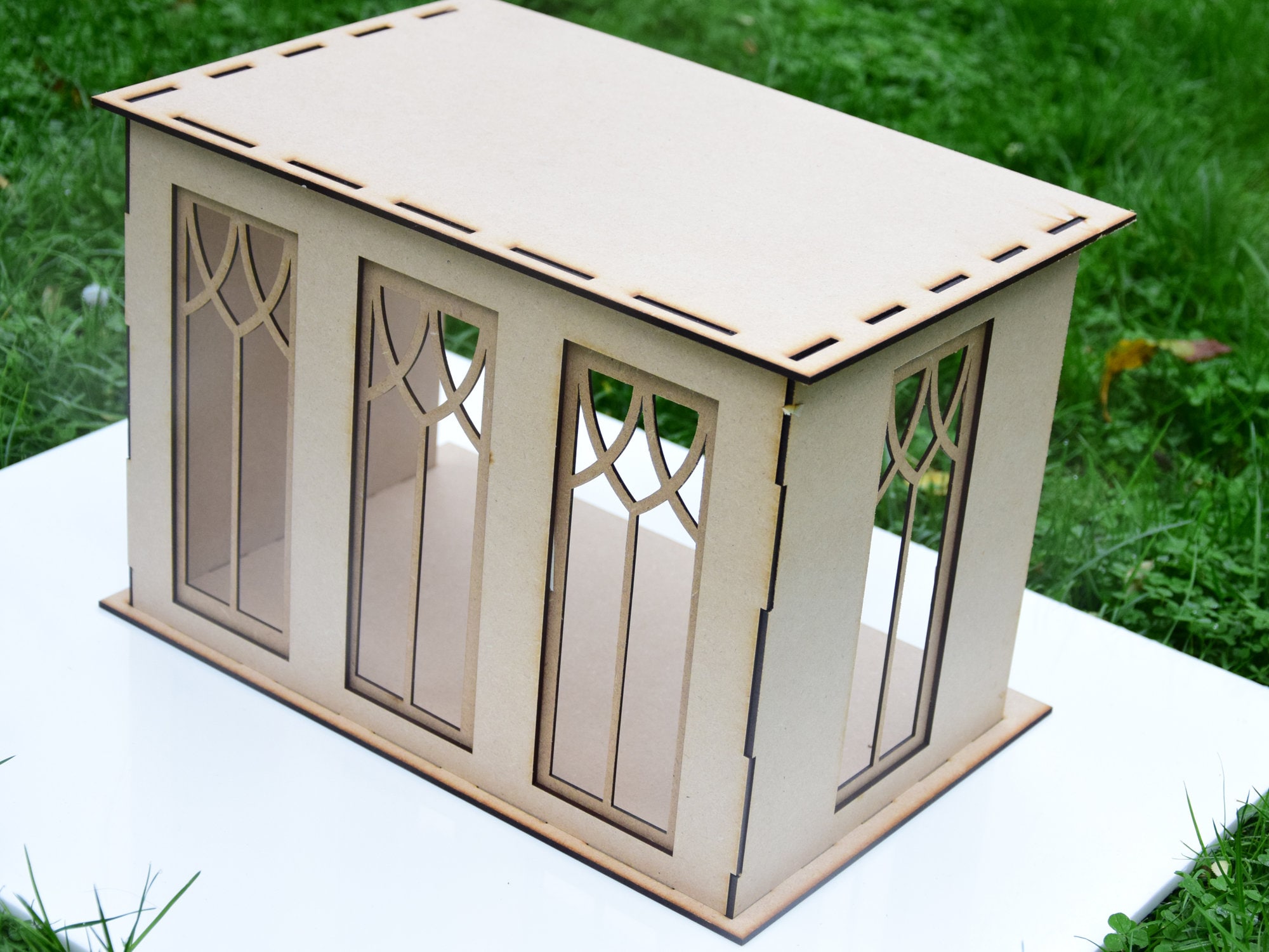 Dollhouse Roombox Veranda Kit Scale 1:12 Roombox Diorama - Etsy