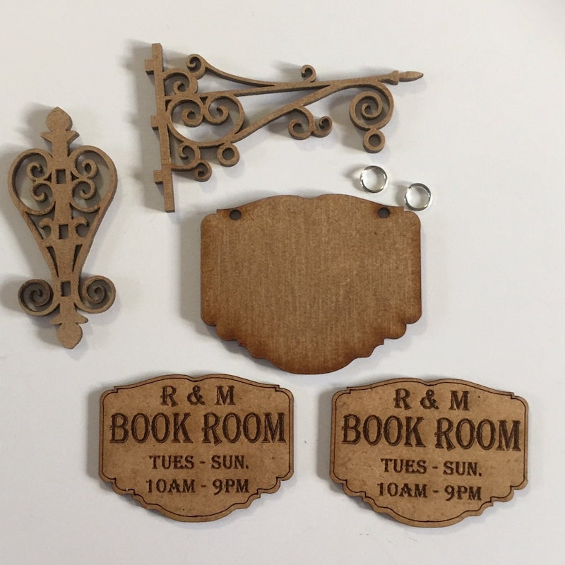 Dollhouse Shop Sign - Etsy