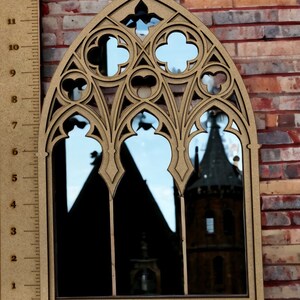 Gothic Tracery Window Kit, Fantasy Wall Decor, Cathedral Window, Castle ...