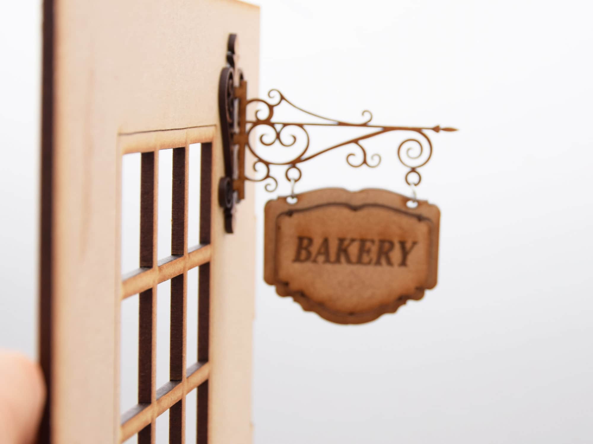 Miniature customised shop sign Sign board dollhouse | Etsy