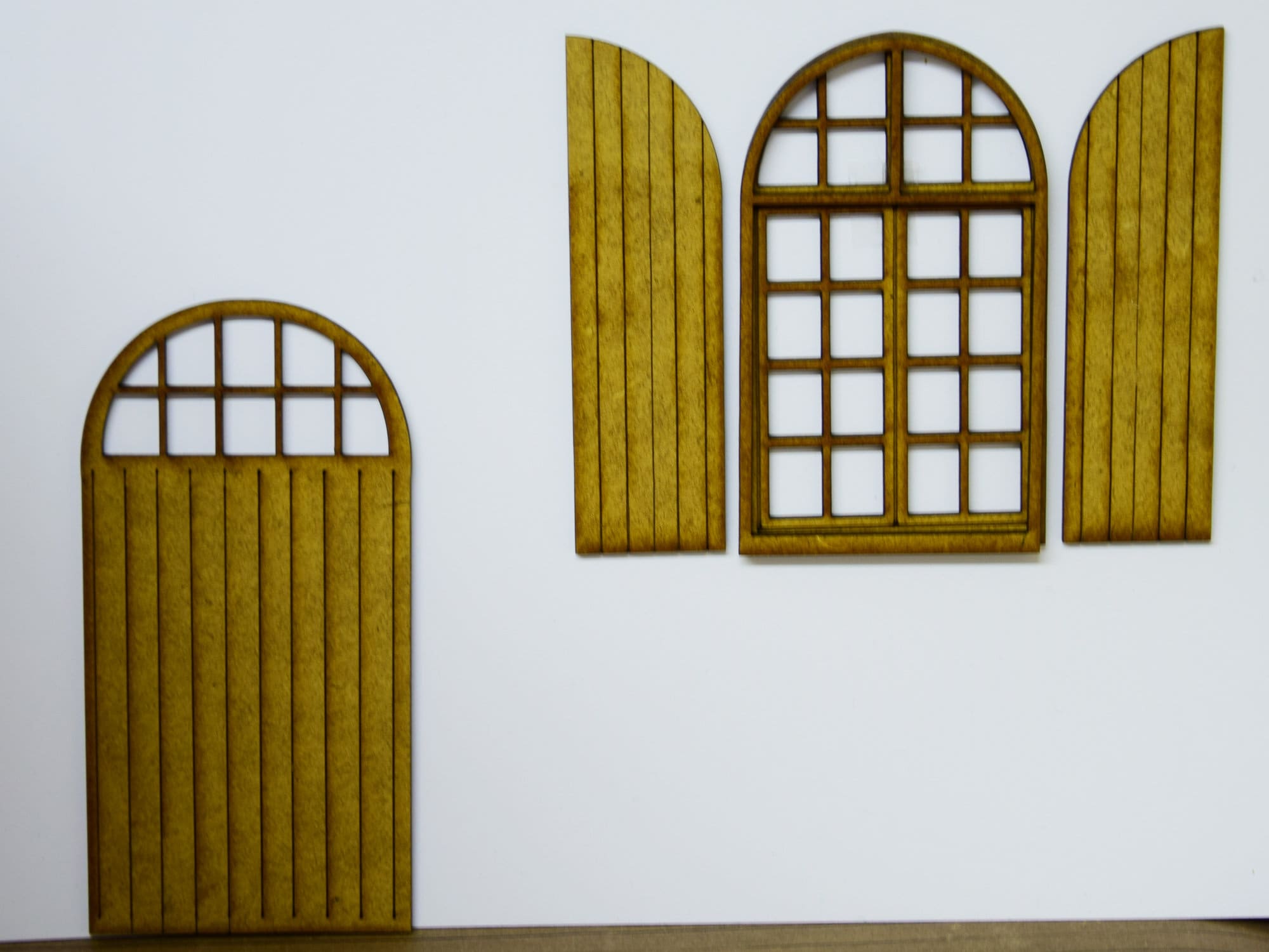 Miniature Door and Window Diy Kit Dollhouse Window 1:12 Scale - Etsy