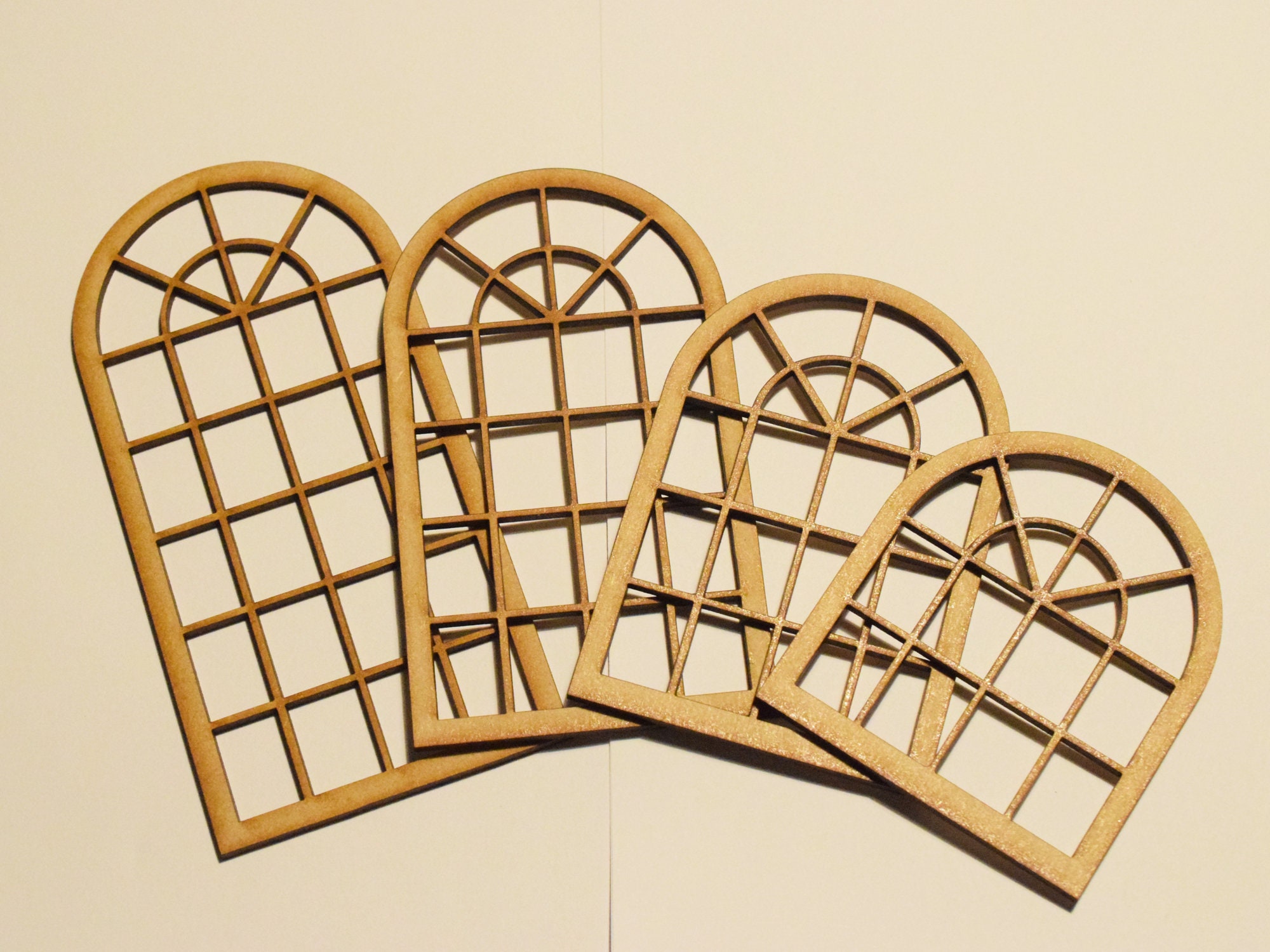 Miniature Window Frame Diy Kit Dollhouse Window 1:12 Scale - Etsy