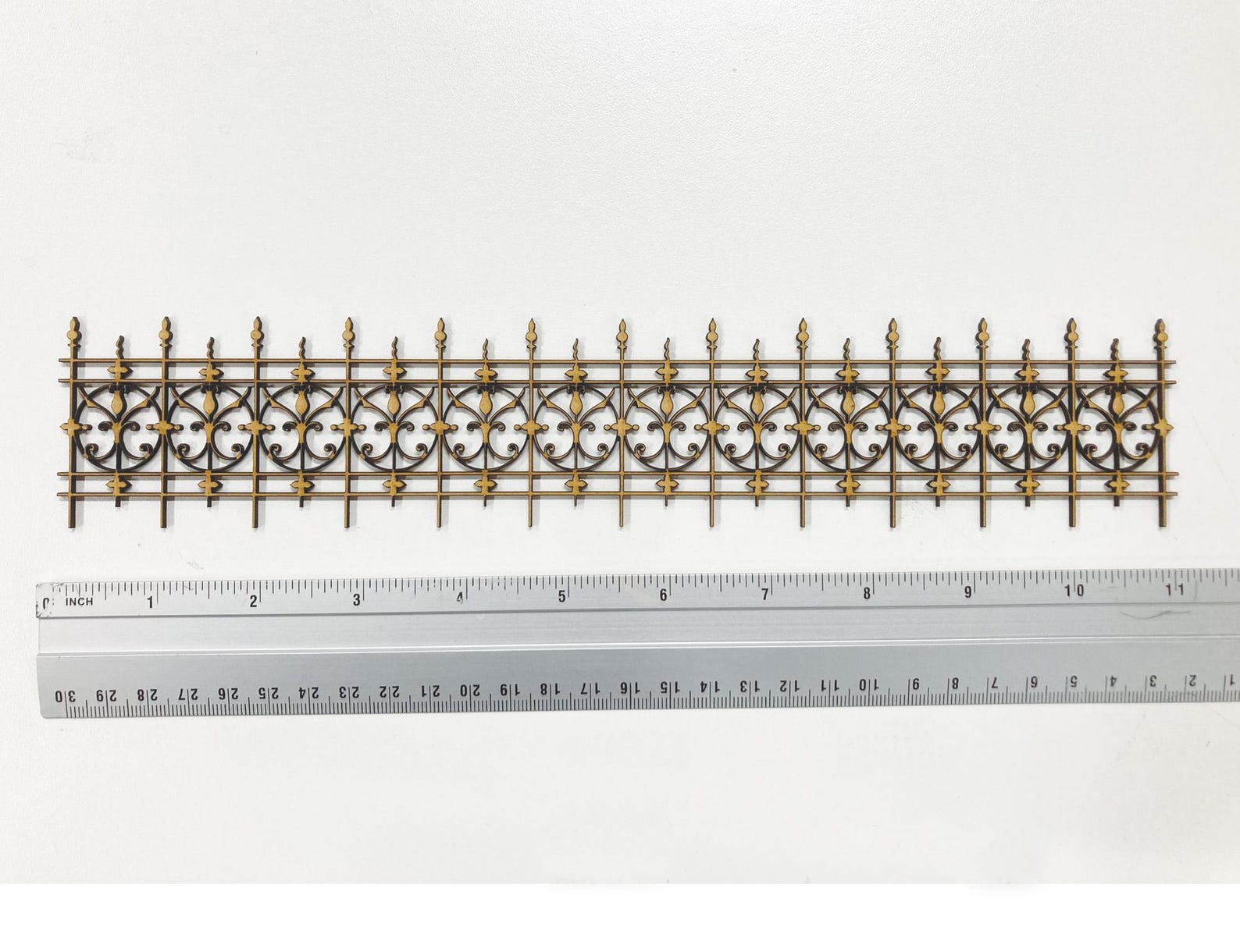 Miniature MDF Dollhouse Fence Kit: Roof Ridge Trim - Etsy