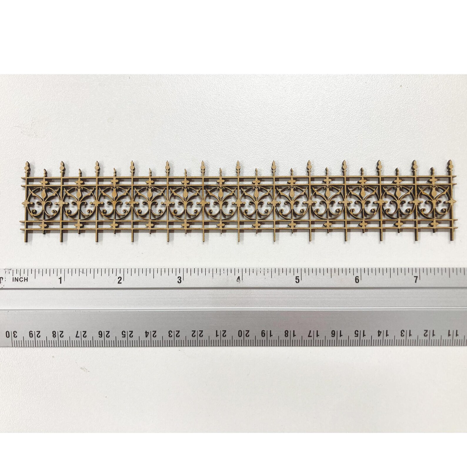 Miniature MDF Dollhouse Fence Kit: Roof Ridge Trim - Etsy