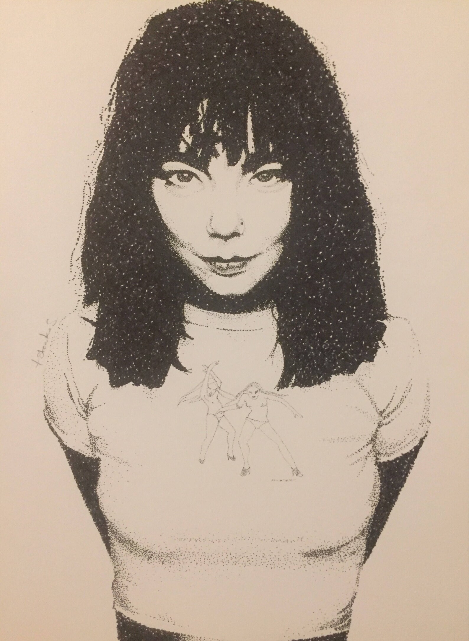 Original, Hand Drawn Bjork - Etsy