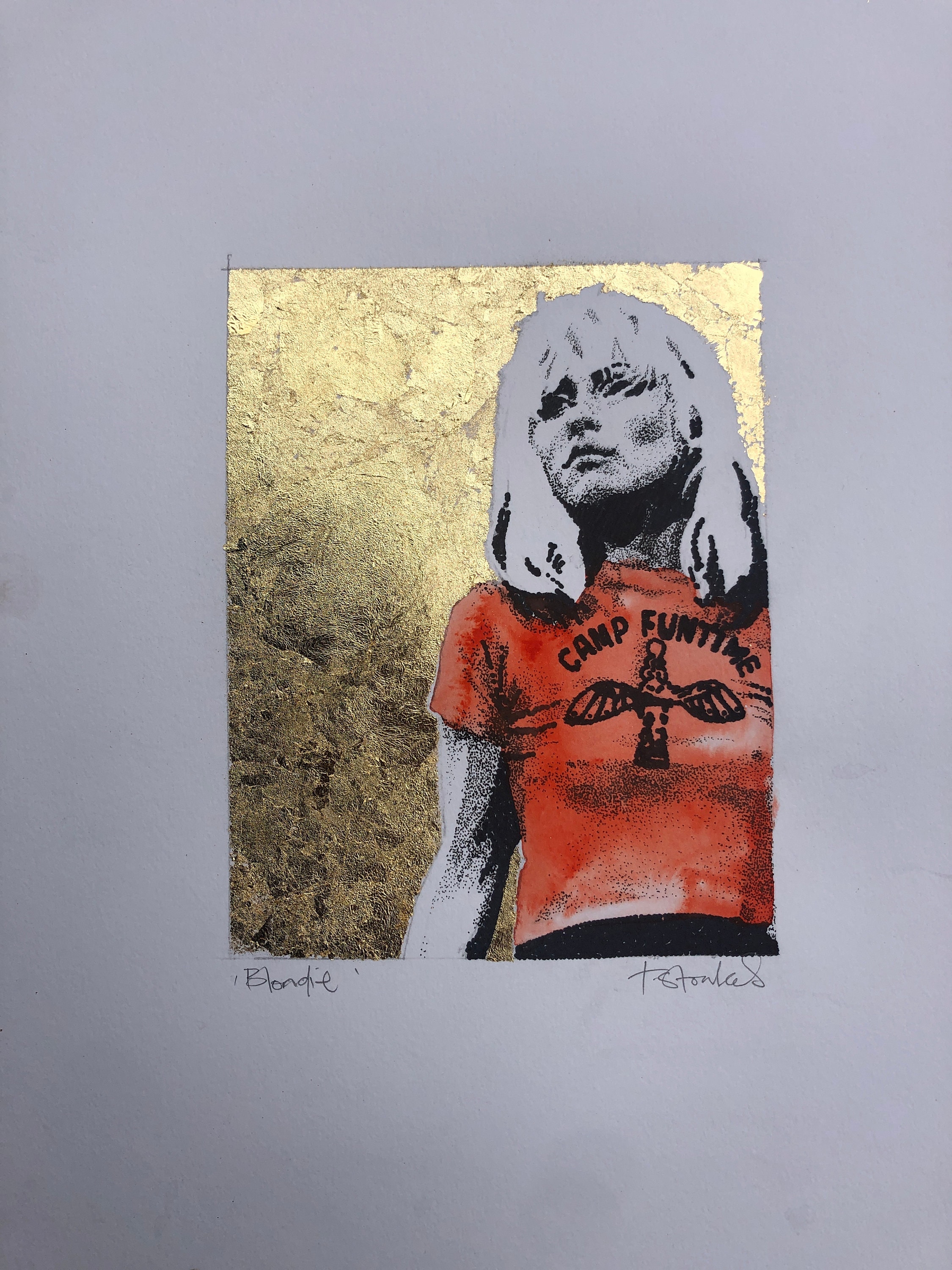 Original, Hand Drawn Debbie Harry - Blondie - Etsy
