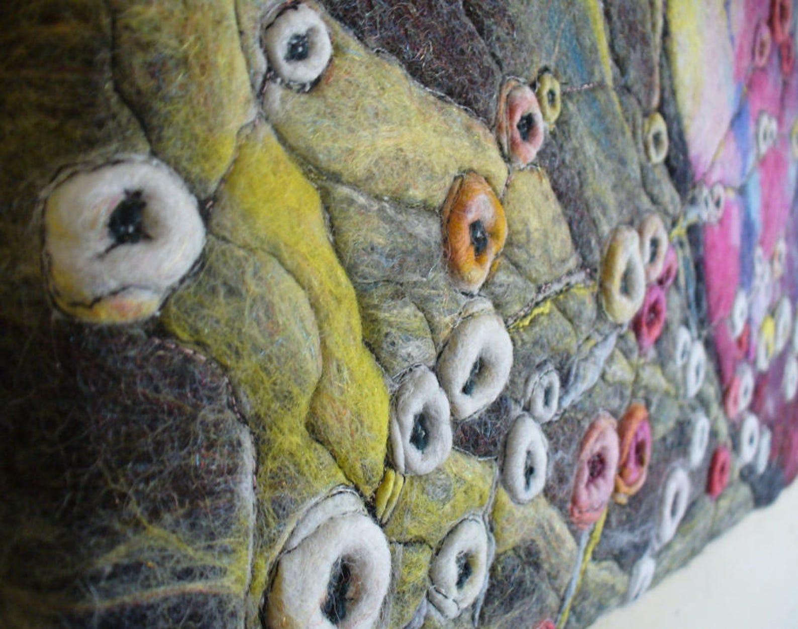 Filz-Bild. Nacht-Landschaft. | Etsy