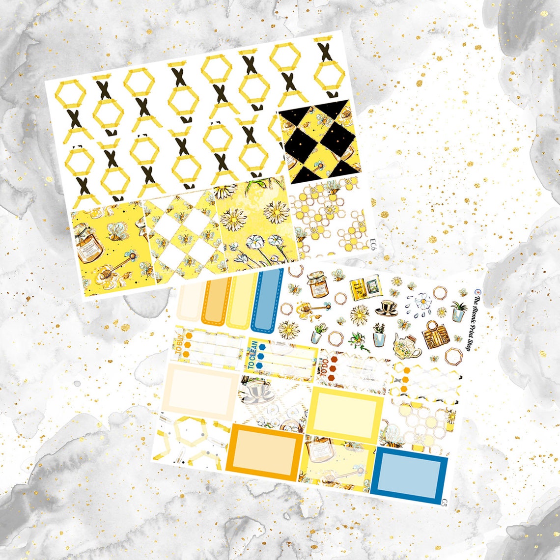 You're Bee-utiful Kit for Erin Condren and Happy Planners - Etsy