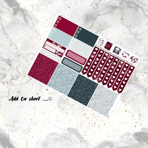 Holly Jolly Weekly Sticker Kit for Erin Condren and Happy Planners With ...