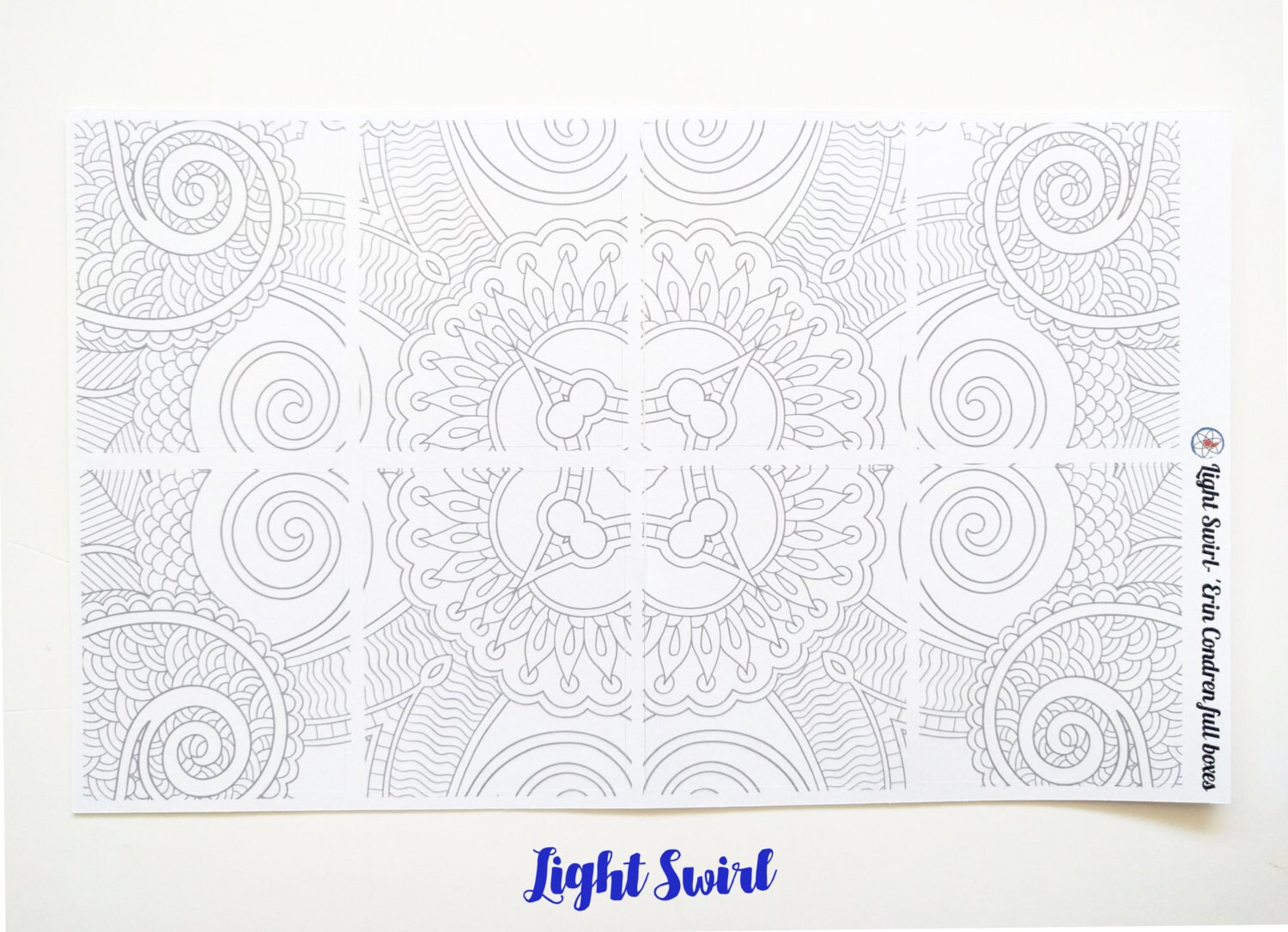 More Inside! Coloring Page Full Boxes (pt 1) for Erin Condren and Happy ...