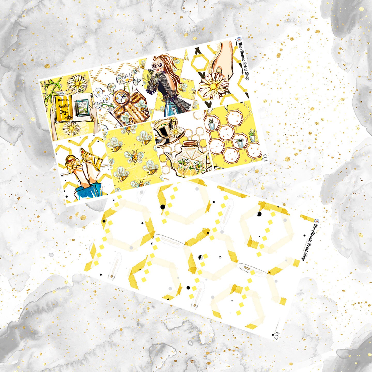 You're Bee-utiful Kit for Erin Condren and Happy Planners - Etsy