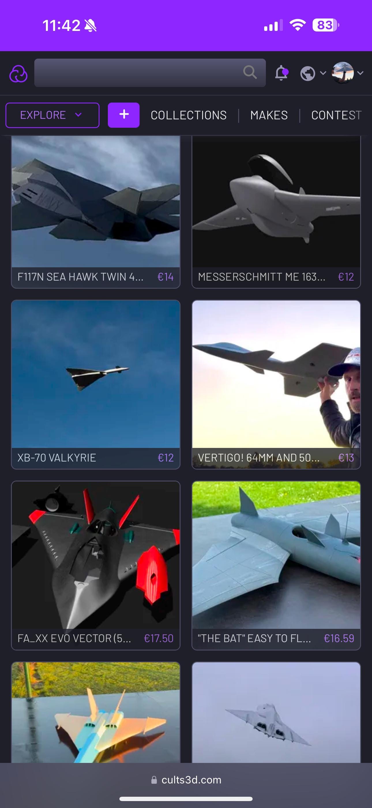 Custom 3d Printed RC Jets and Airplanes - Etsy