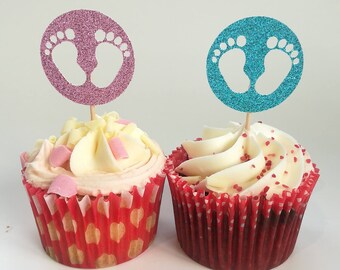 Baby feet toppers | Etsy