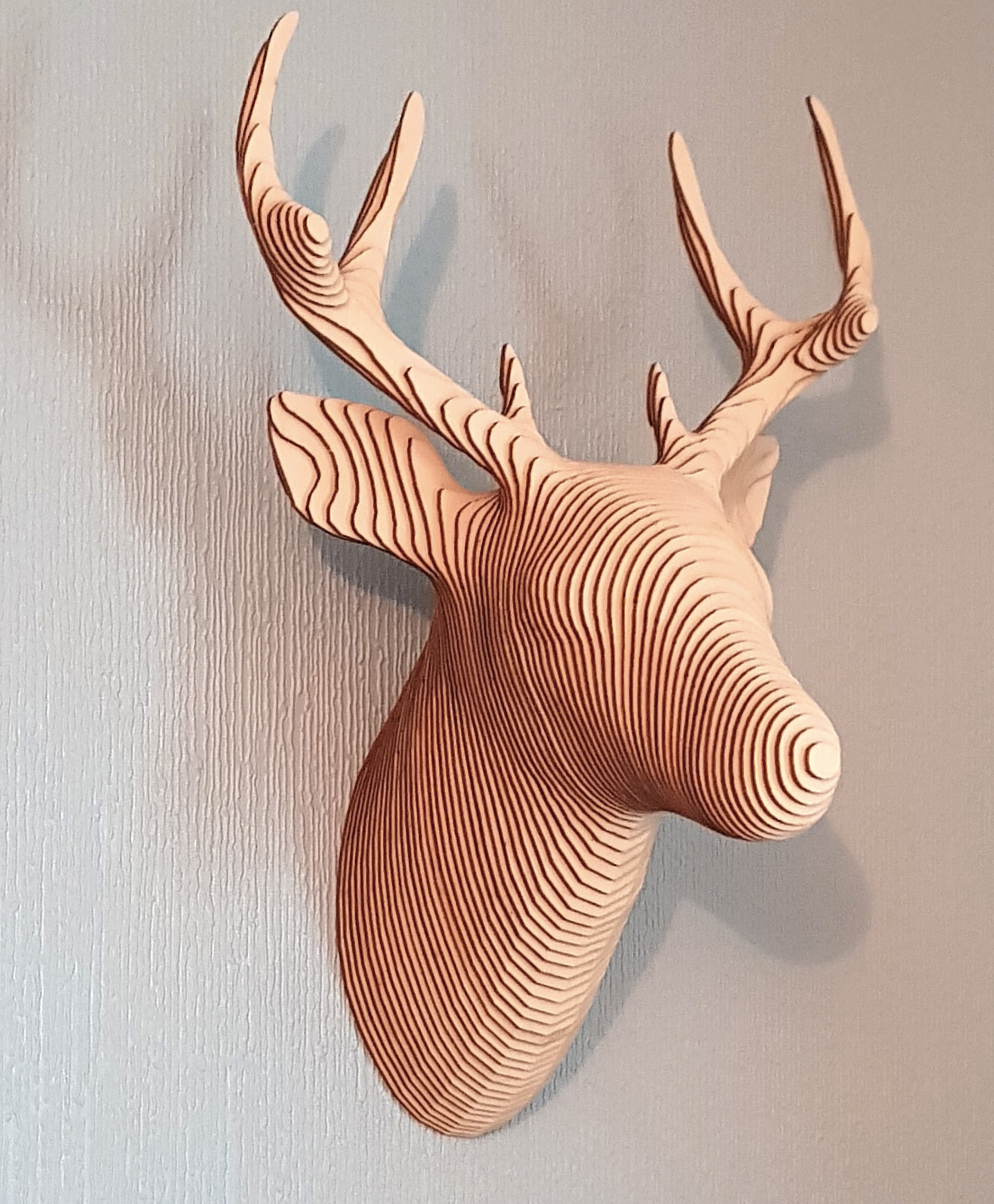 Deer Head (download) - Etsy