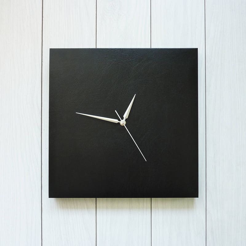 Big Black Clock - Etsy