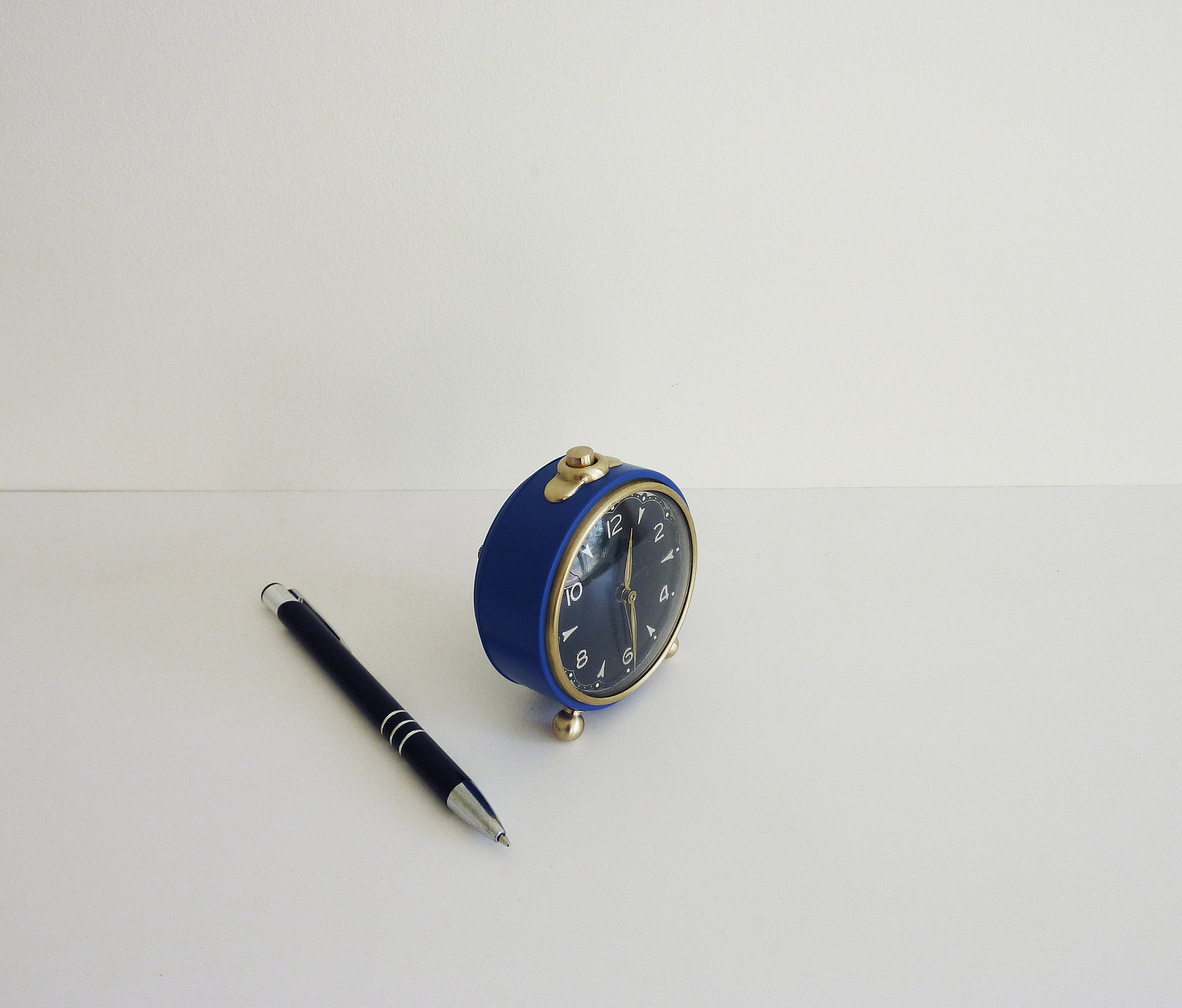 Beautiful German Alarm Clock Wehrle .please Read the ...