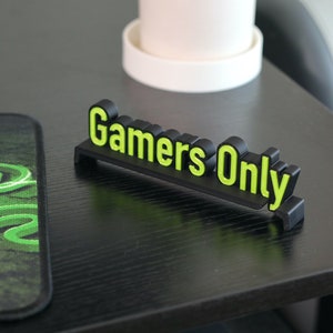 Desk Name Plate, 3D, Multi-color, Custom Made, Desk Accessories, Office ...