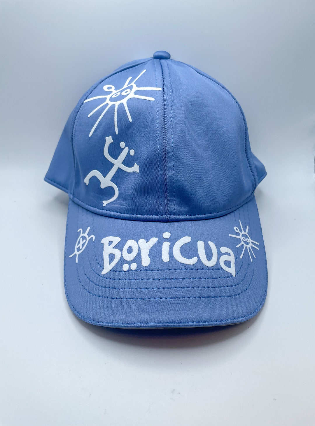 Boricua Woman Cap With Pins Buttons Taíno Petroglyphs - Etsy