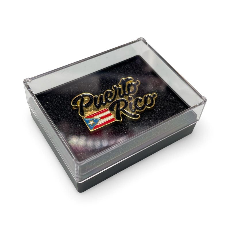 Puerto Rico Pin - Etsy