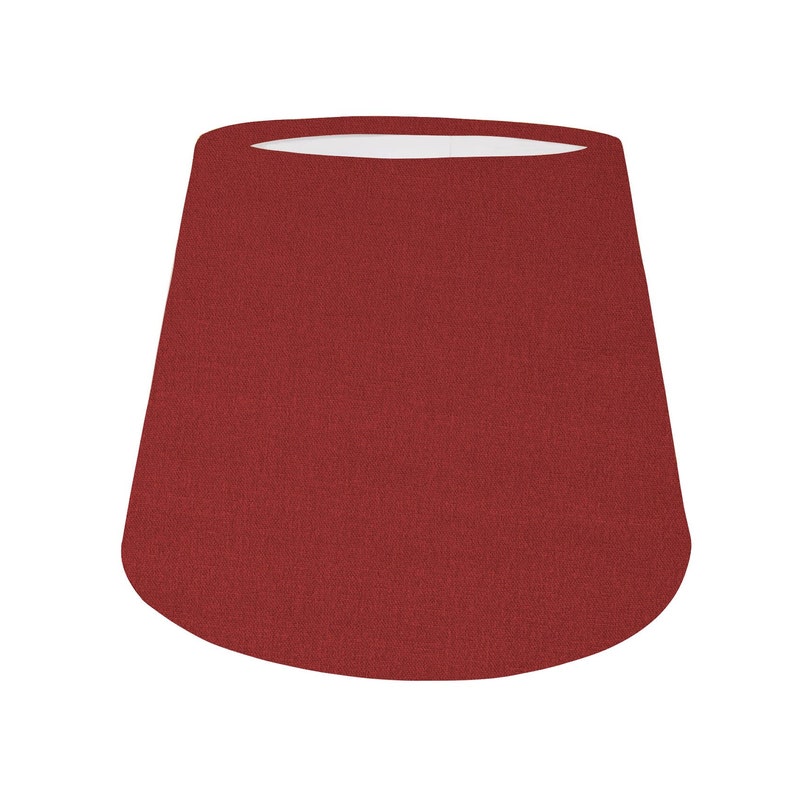 Red Lampshade - Etsy UK