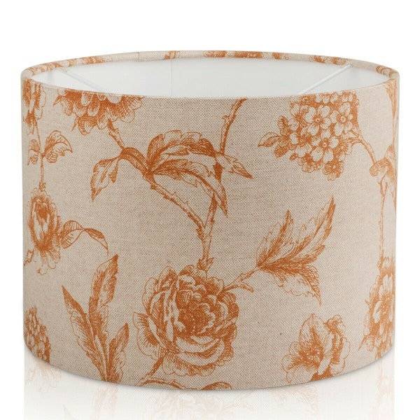 Orange Lampshade - Etsy UK