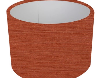 Rust Distressed Lamp Shade Lamp Home Decor Gold Lampshade Table Lamp ...
