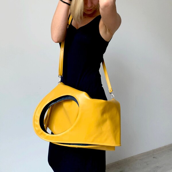 Mustard Handbag - Etsy