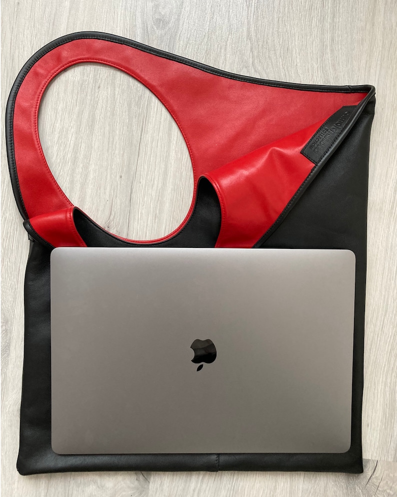 Oversized Clutch Purse Black Leather Handbags for Women Fold - Etsy