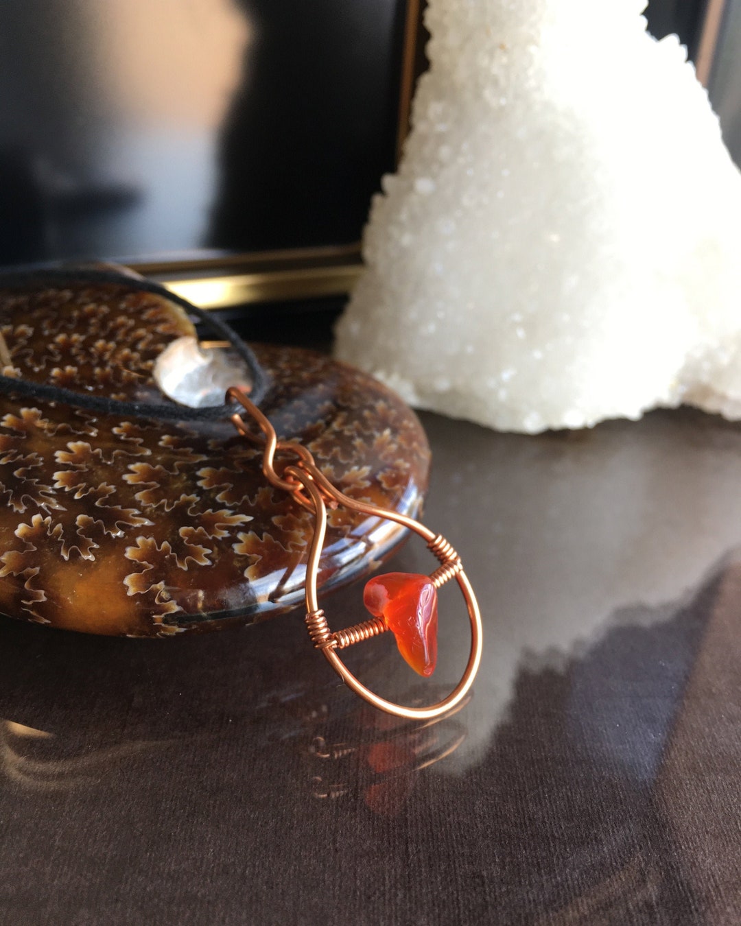 Carnelian Necklace Carnelian Jewellery Carnelian Gifts - Etsy