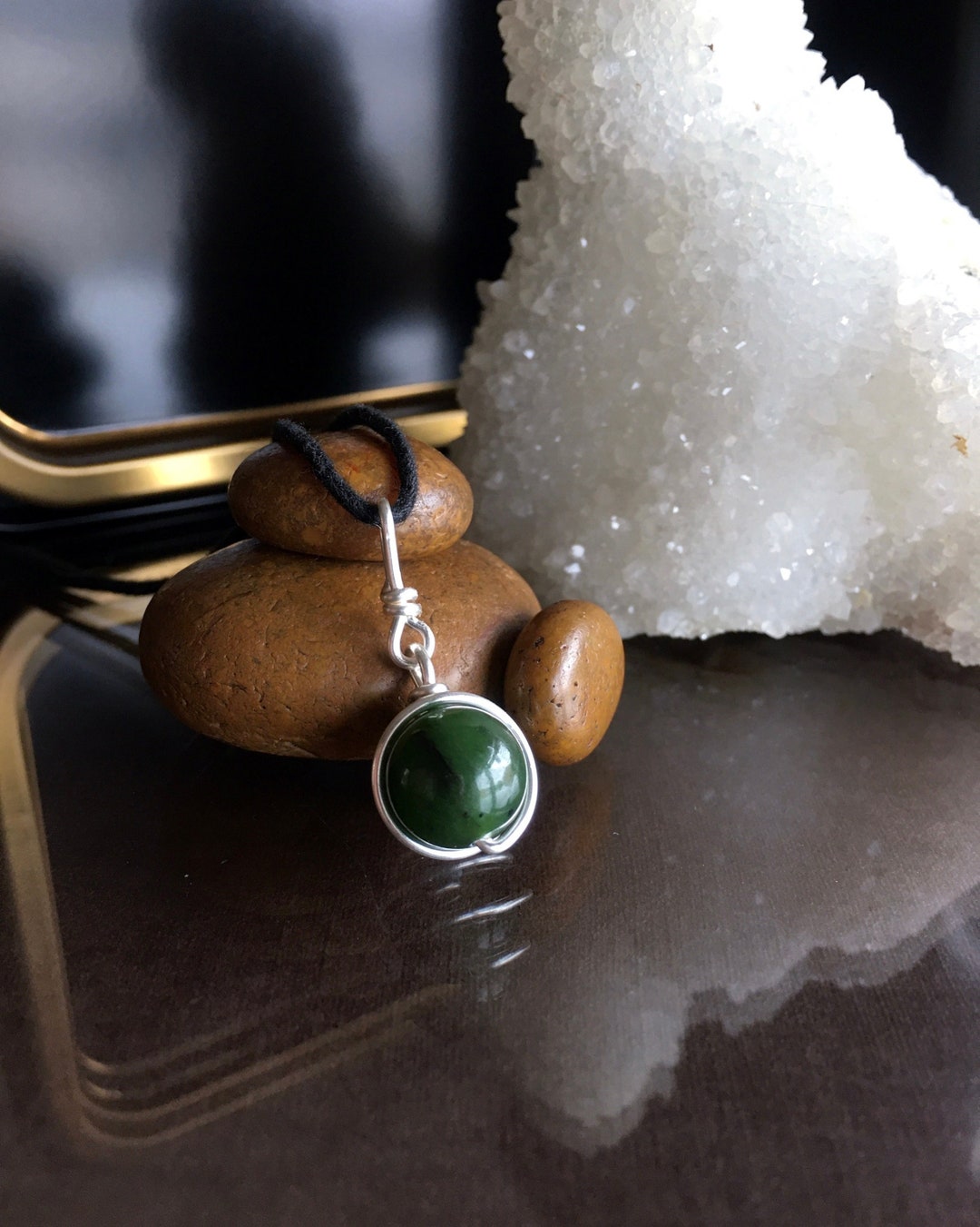 Nephrite Jade Necklace, Nephrite Jade Jewelry, Nephrite Jade Gifts - Etsy