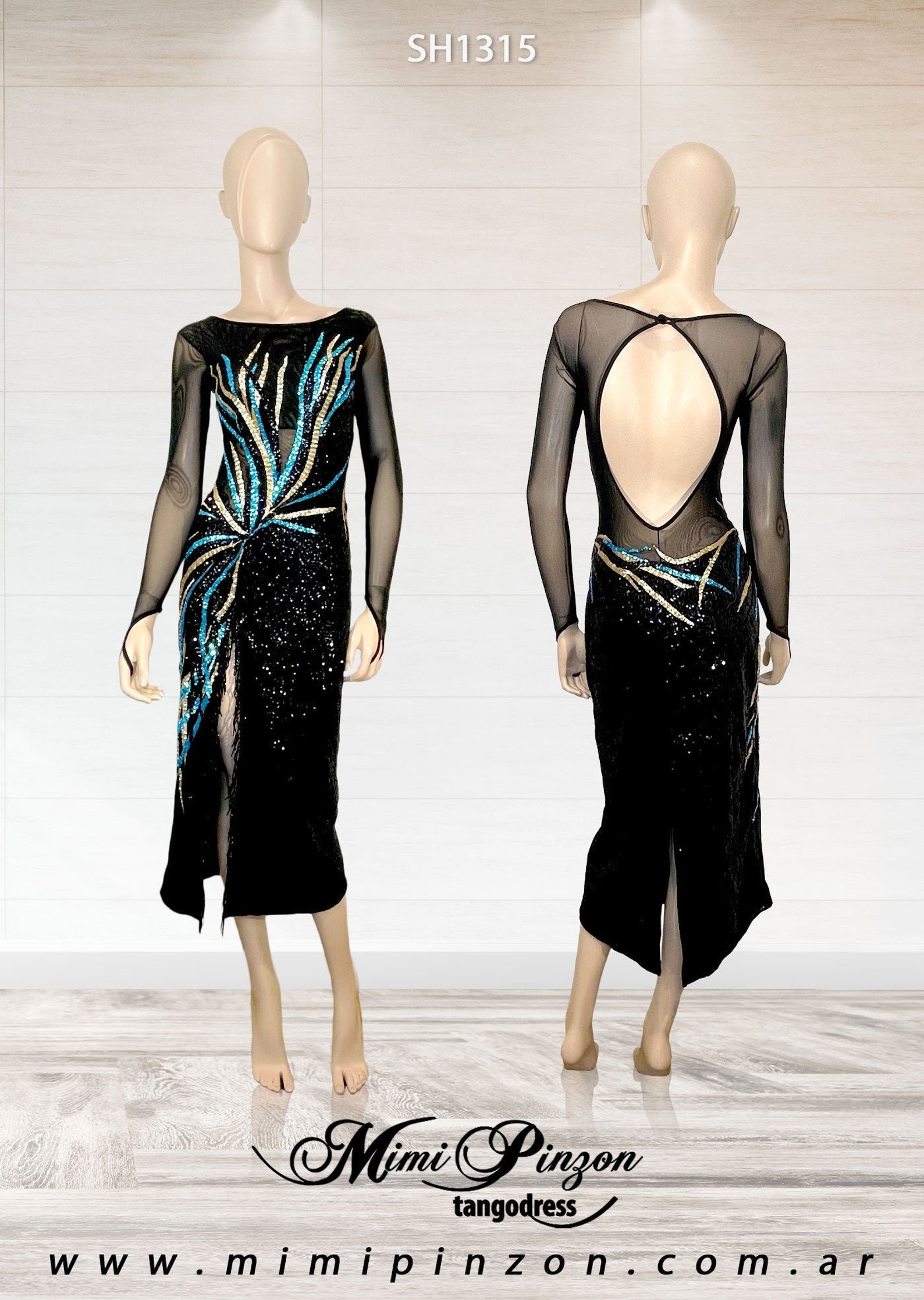 Argentine Tango Performance Dress Stage Tango Dress | Etsy