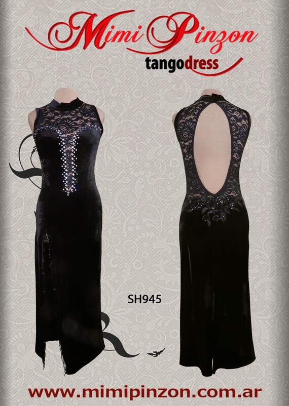 Argentine Tango Performance Dress Stage Tango Dress | Etsy