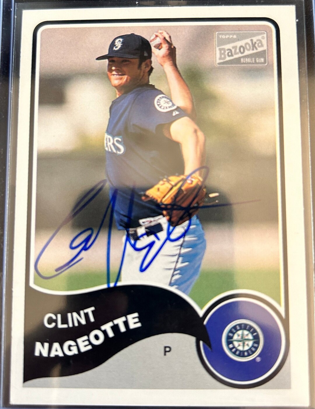 Clint Nageotte 2003 Bazooka Autographed Baseball Card 274 - Etsy