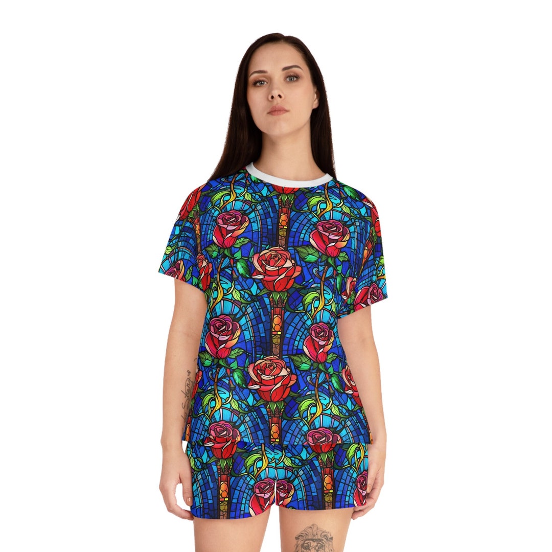 A Rose Enchanted Pajama Set - Etsy
