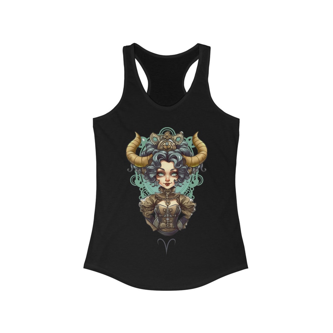 Steampunk Zodiac Aries Tank - Etsy