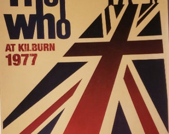 The Who Concert Poster - Etsy