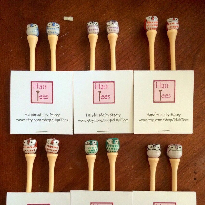 Owl Hair Clip - Etsy