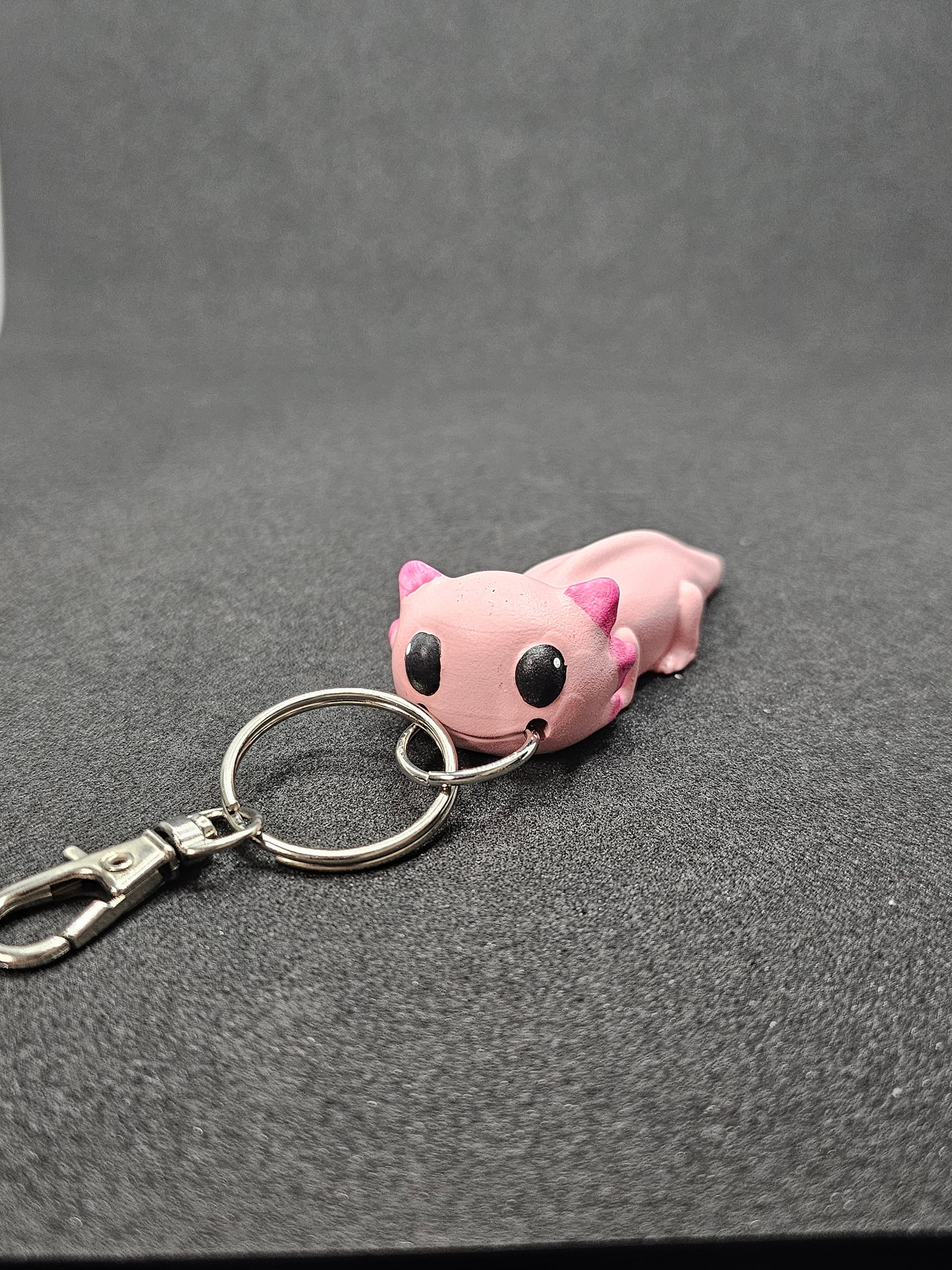 Articulated Axolotl Keychain - Etsy