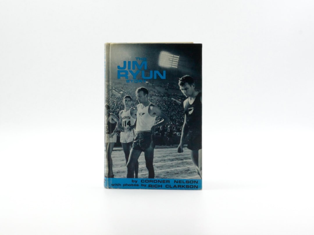 Vintage the Jim Ryun Story Book by Cordner Nelson Running History 1960s Track & Field Hardcover ...
