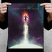 CAPTAIN MARVEL Inspired Poster Higher Further Faster - Etsy