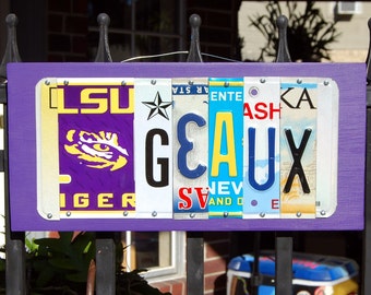 Lsu Alumni License Plate - Etsy