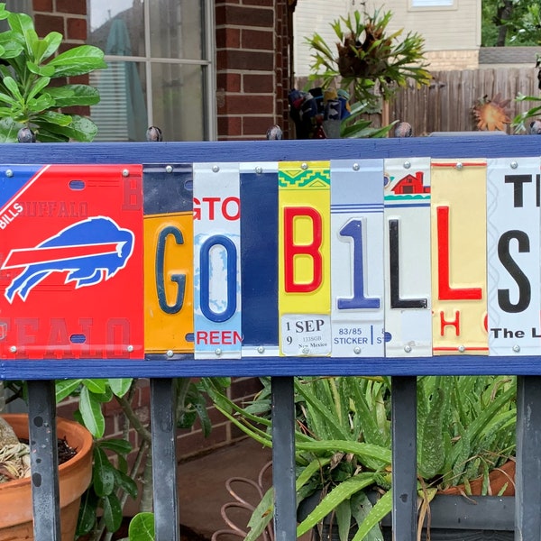 Buffalo Bills License Plate - Etsy