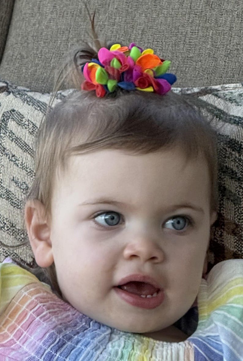 Colorful Balloon Hair Clips, Baby Toddler Snap Clip, Birthday Accessory ...